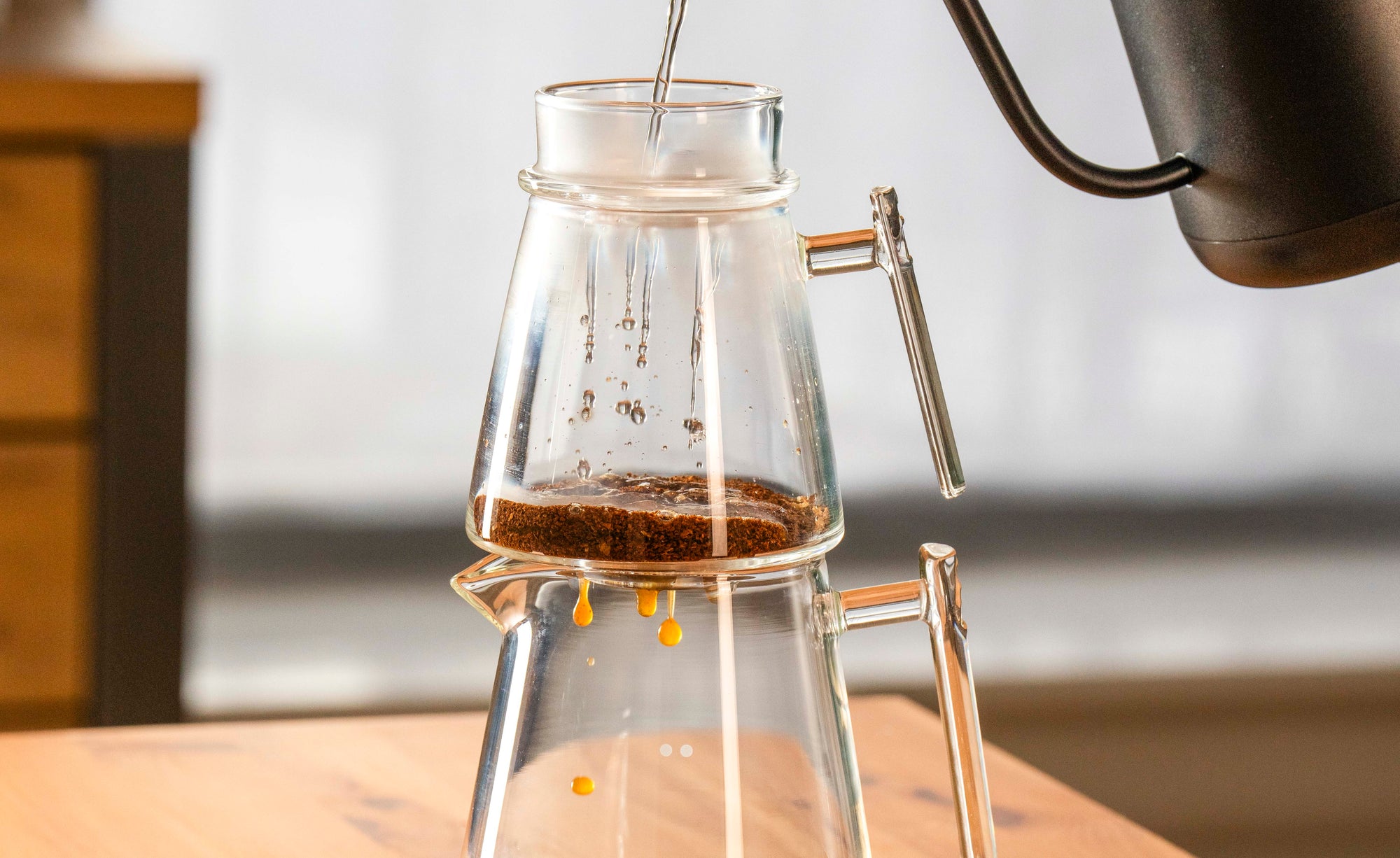 Pure Over - The All Glass Pour Over Coffee Maker