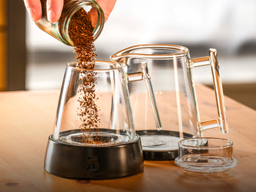 Pure Over - The All Glass Pour Over Coffee Maker