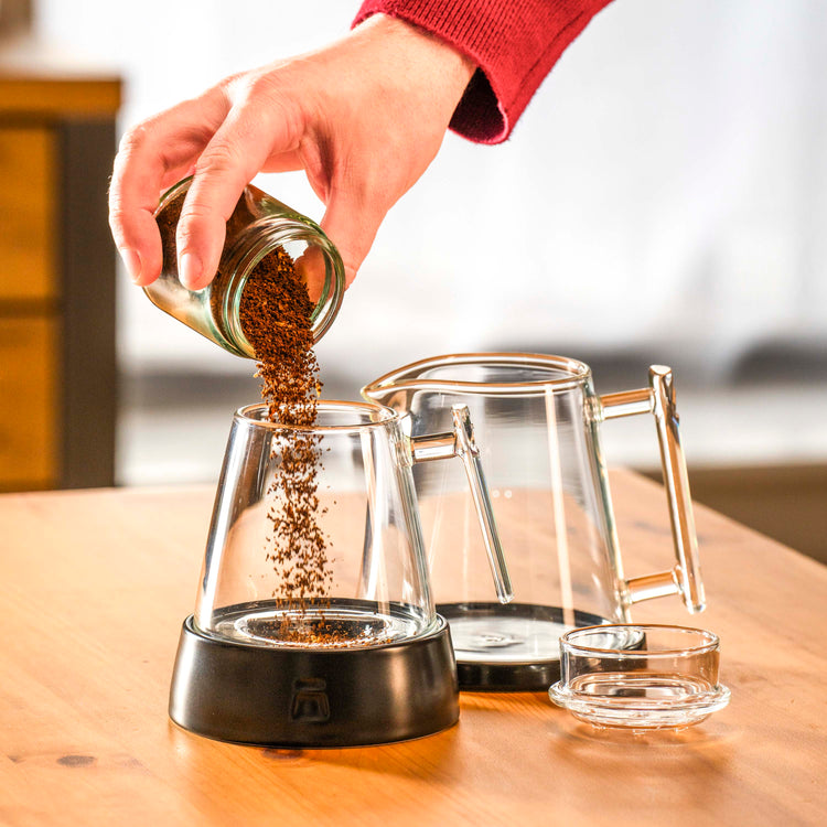 Pure Over - The All Glass Pour Over Coffee Maker